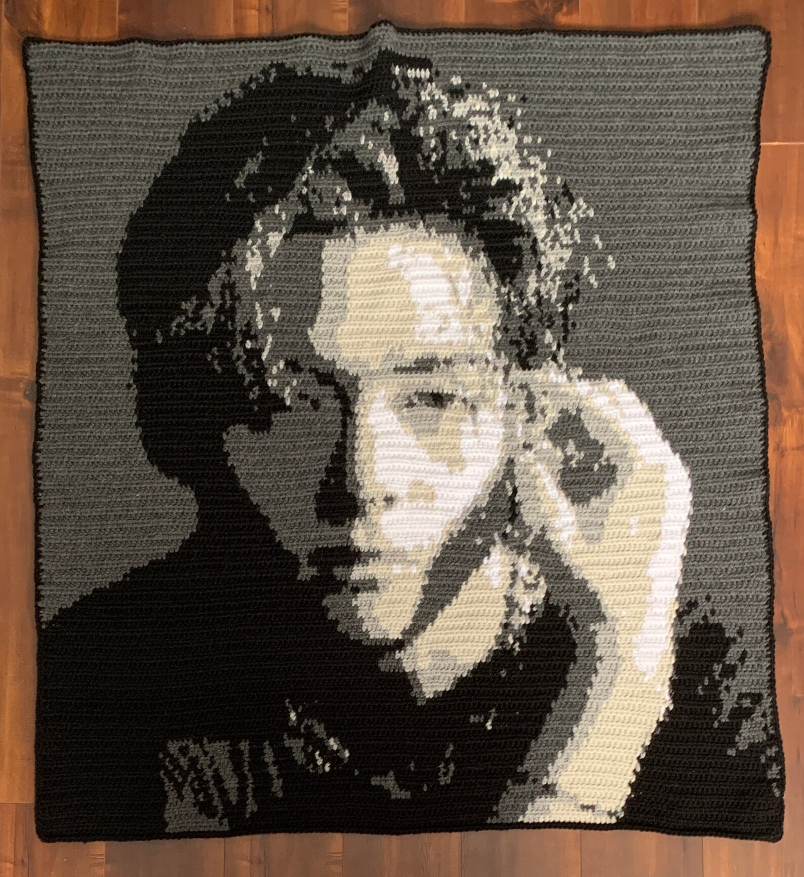 BTS V/taehyung Blanket Pattern Crochet Graphghan PATTERN | Etsy