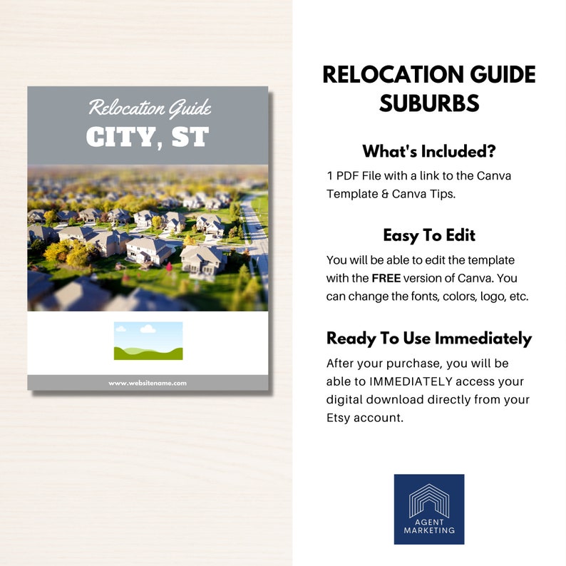 Relocation City Guide - Suburbs - Etsy