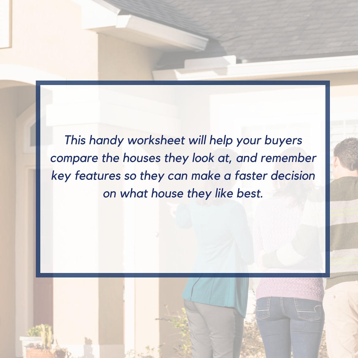 Real Estate House Comparison Worksheet - Etsy