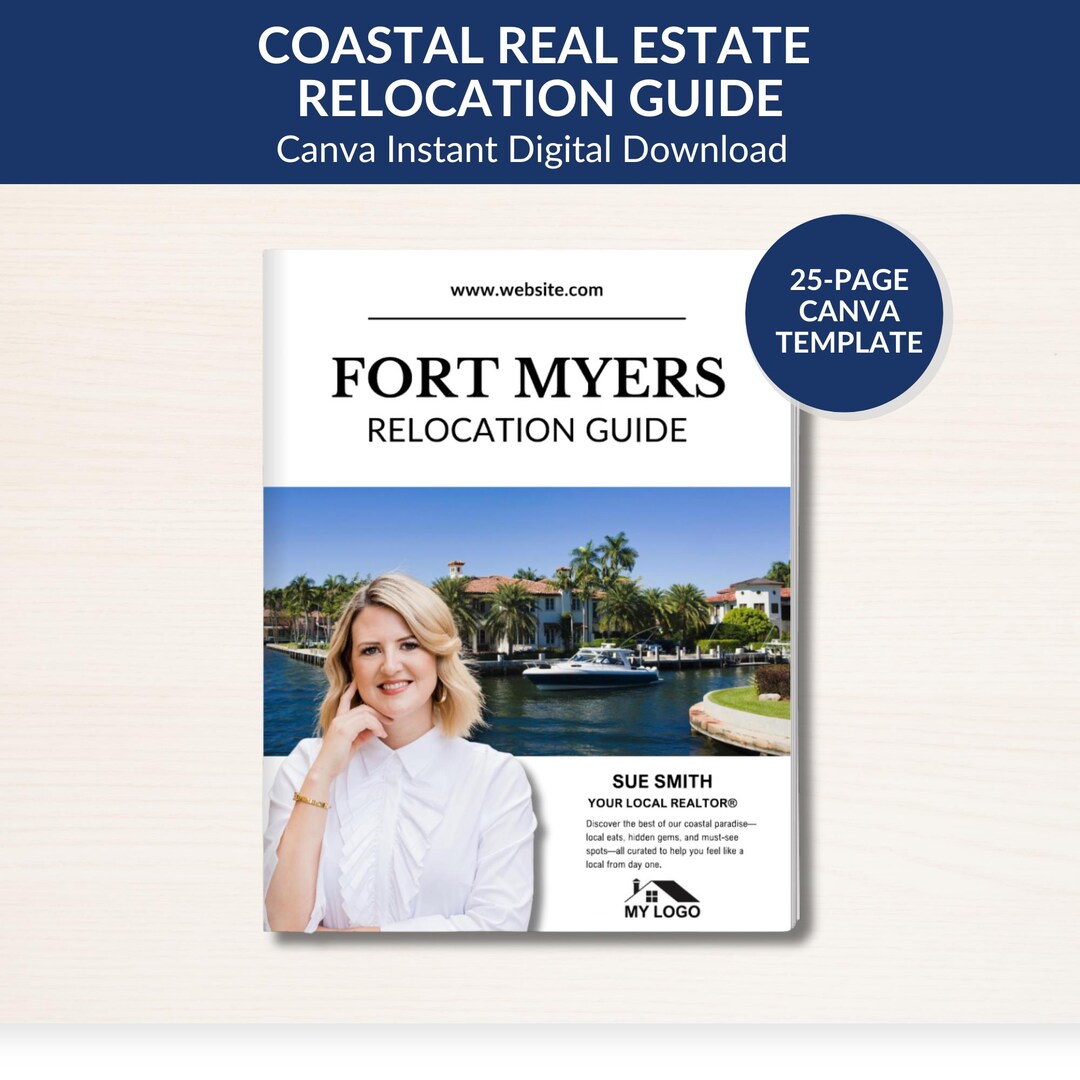 Coastal Real Estate Relocation Guide | City Welcome Template | Lead ...