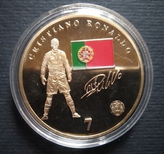 Cristiano Ronaldo Coin - Etsy