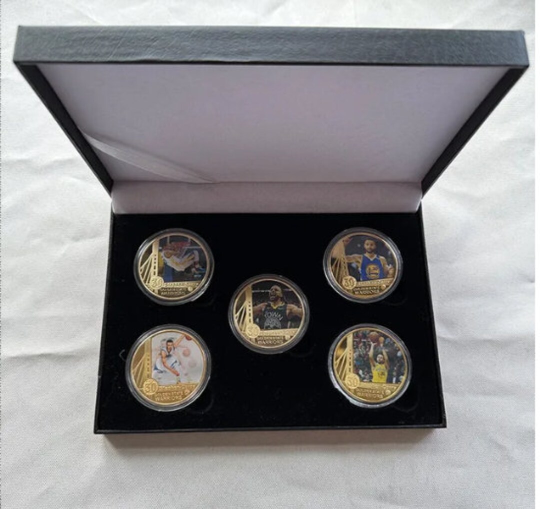 Stephen Curry Basket Ball Player Coins With Gift Box & - Etsy