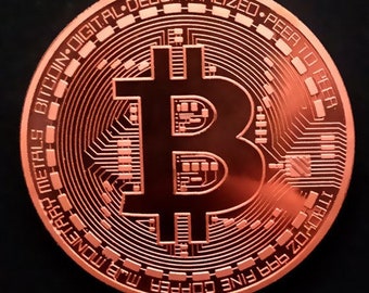 10pcs Bitcoin Coin, Bitcoin Commemorative Coin 24K Gold Plated, 3mm BTC ...