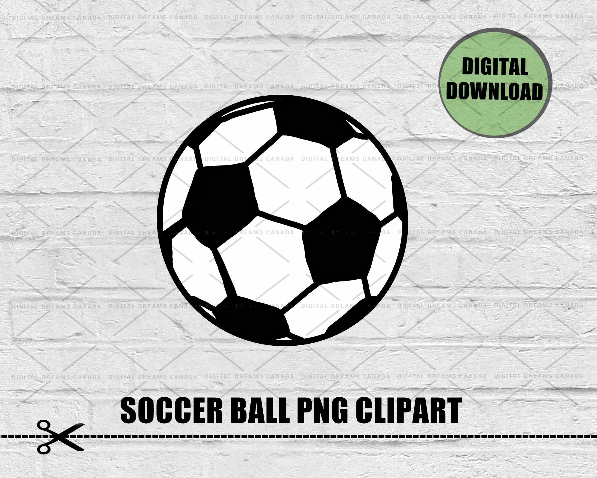 Soccer Ball Clipart / Digital Download / Soccer Cutfile / Soccer Mom ...