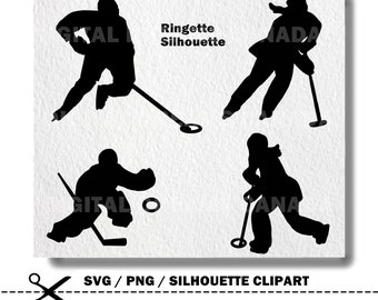 Ringette Clip Art - Etsy Australia