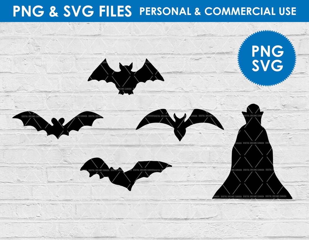 Bat Silhouette Svg / Bats Bats Svg / Happy Halloween Svg Png / Bat Cut ...