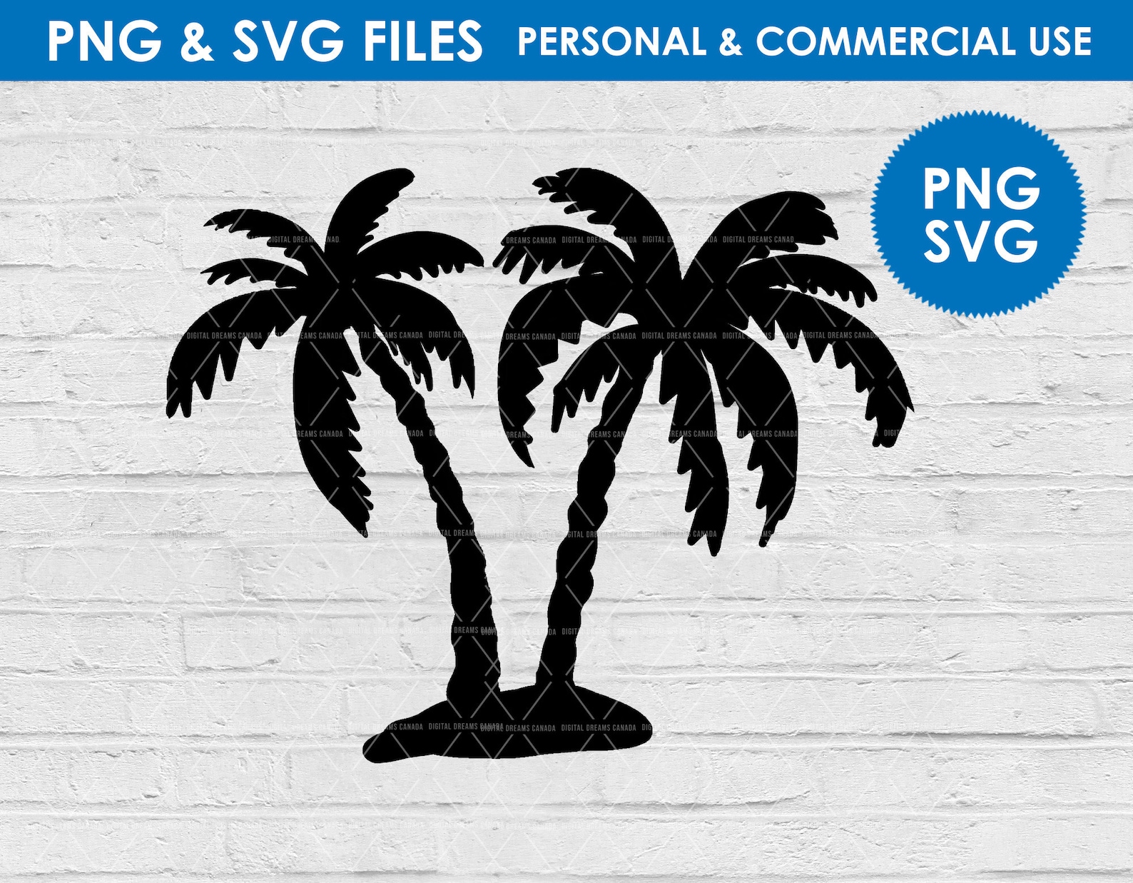 Palm Trees SVG / Palm Trees PNG / Palm Tree SVG Palm Tree Png / Palm ...