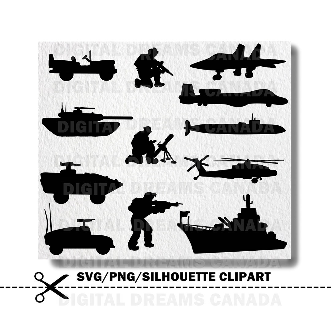 Military Clipart / Military Svg / Digital Download / Army Clipart ...