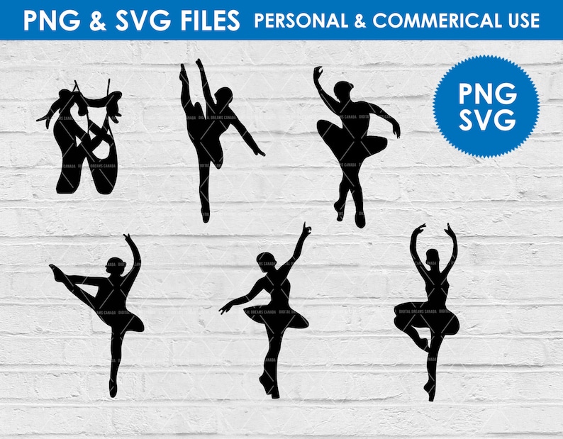 Ballet Dancer Svg / Ballerina Svg / Ballet Svg / Digital Download ...
