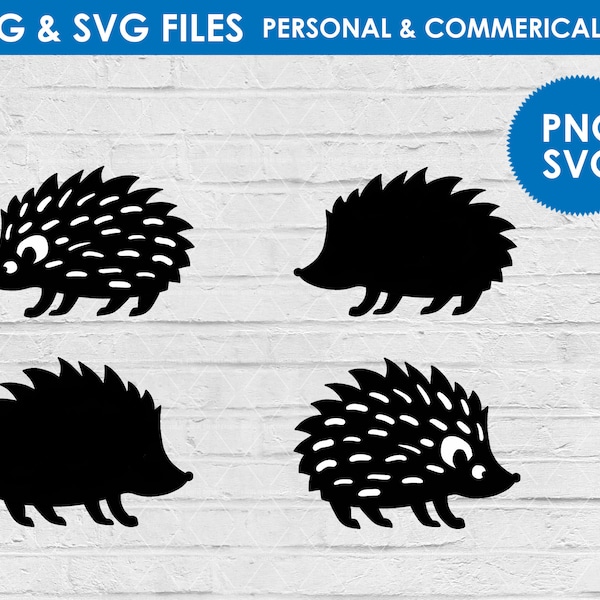 Hedgehog Svg - Etsy Australia