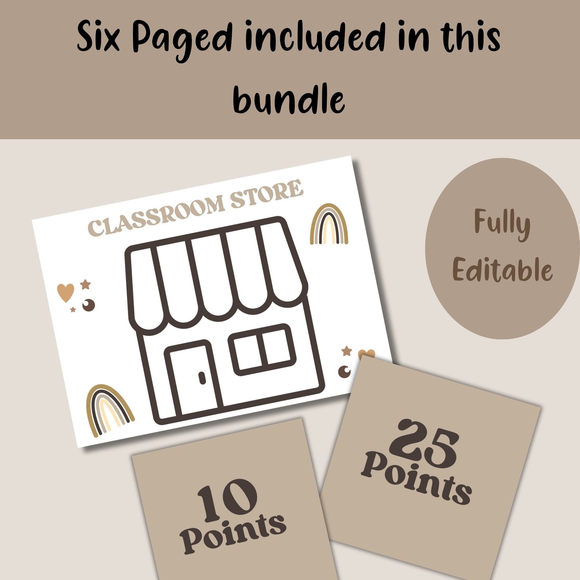 Classroom Store Printables School Store Printables Classroom Reward ...