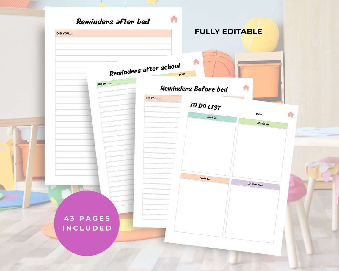 Teacher Planner Instant Download for 2024-2025 Teacher Planner Digital ...