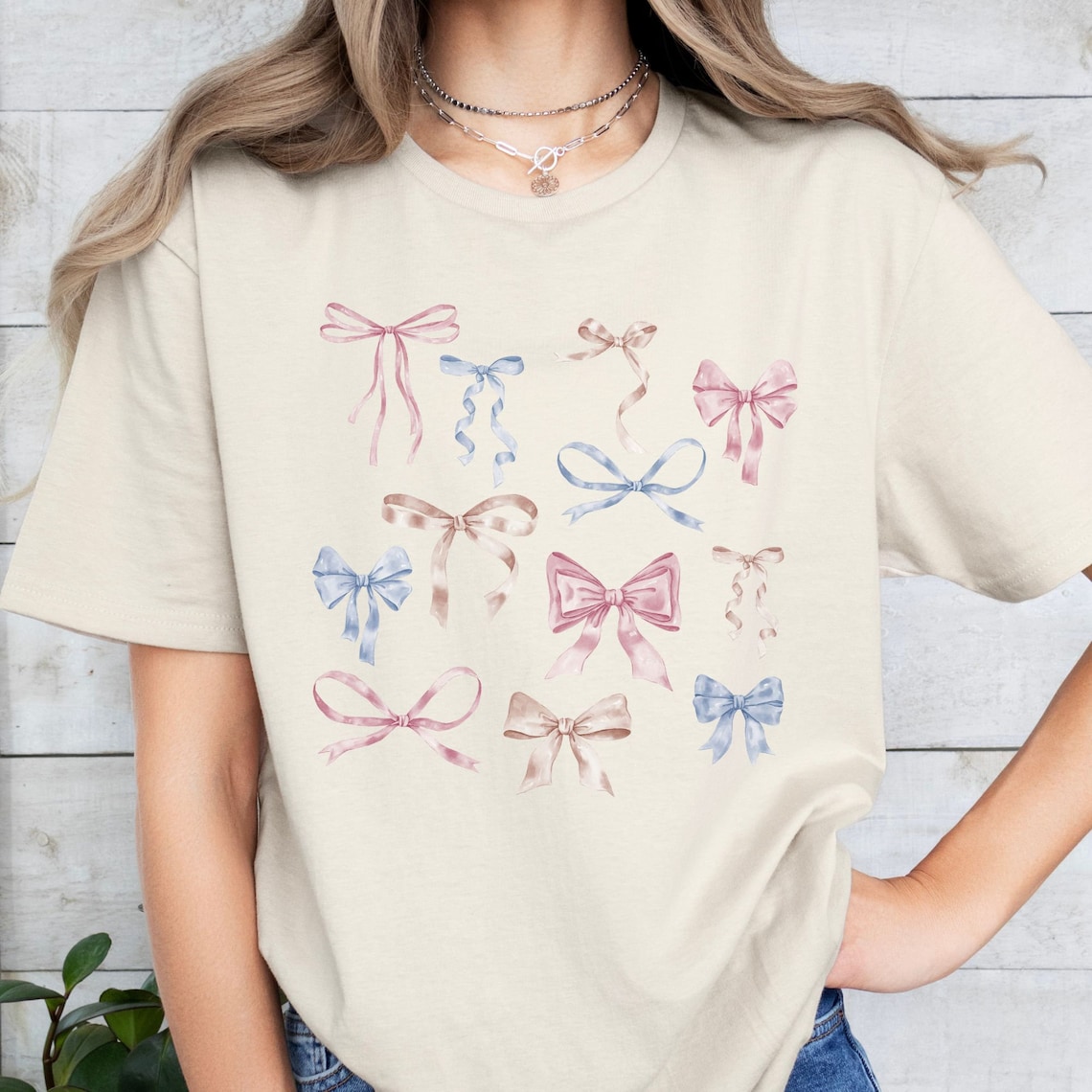 Coquette and Bows Shirt Coquette Pink T Shirt Ribbon Blue Coquette ...