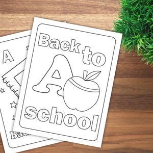 Back to School Coloring Pages First Day of School Coloring Pages Back ...
