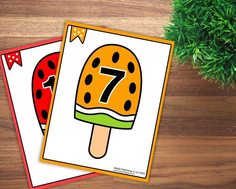 Rainbow Number Line for Classroom Printable Number Line Wall for ...