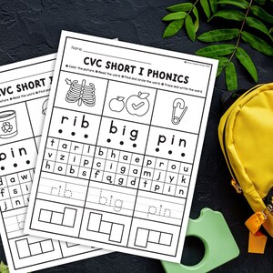 Phonics Worksheet for Kids Phonics Practice Kindergarten Alphabet ...