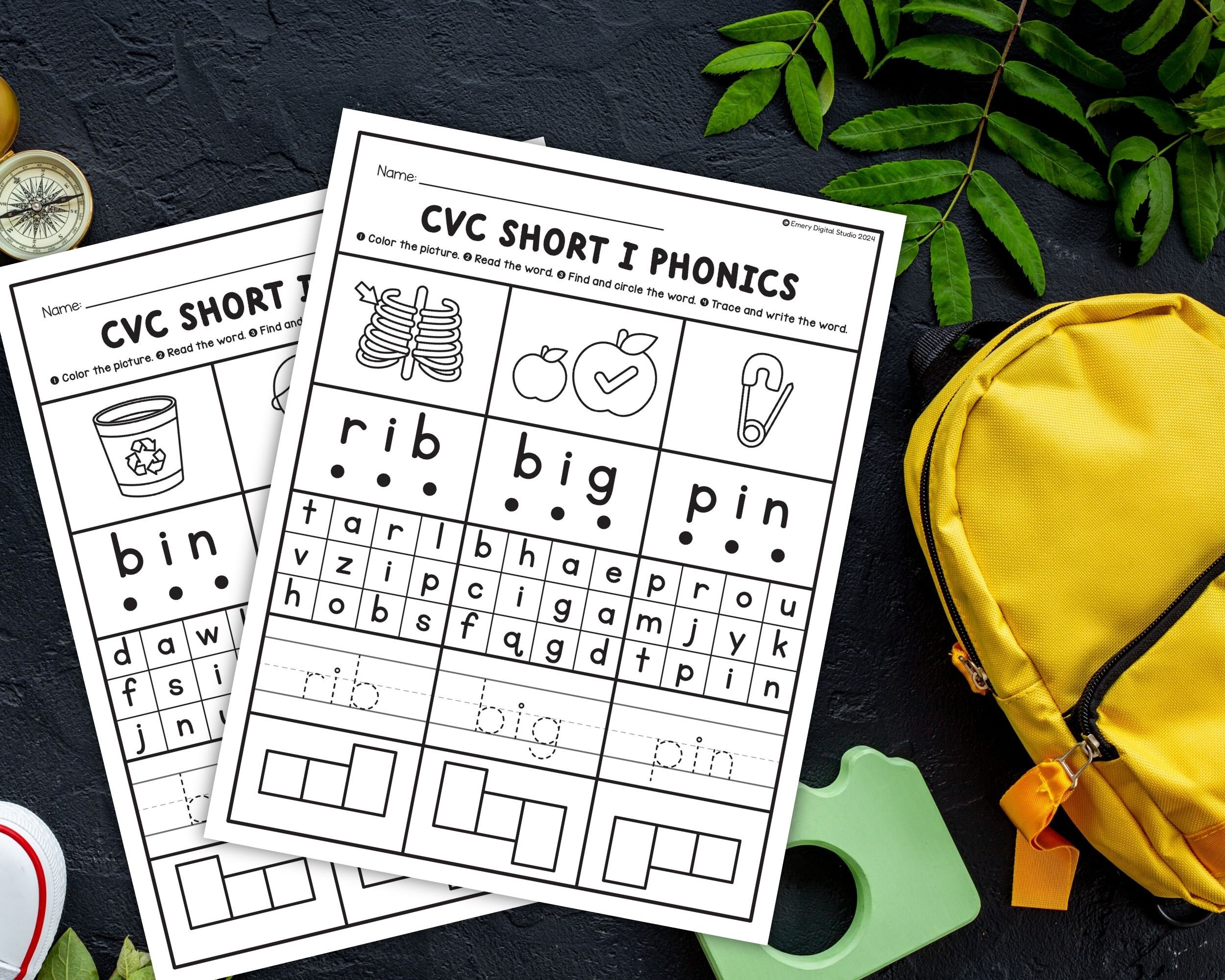 Phonics Worksheet for Kids Phonics Practice Kindergarten Alphabet ...