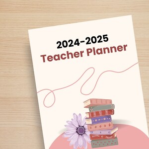 Teacher Planner 2024-2025 School Year Planner 2024-2025 Digital Teacher ...