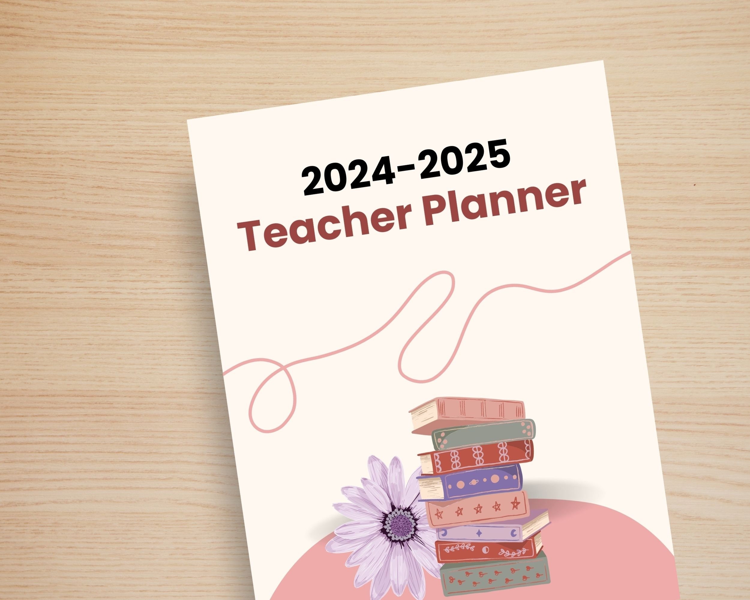 Teacher Planner 2024-2025 School Year Planner 2024-2025 Digital Teacher ...