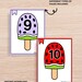 Rainbow Number Line for Classroom Printable Number Line Wall for ...