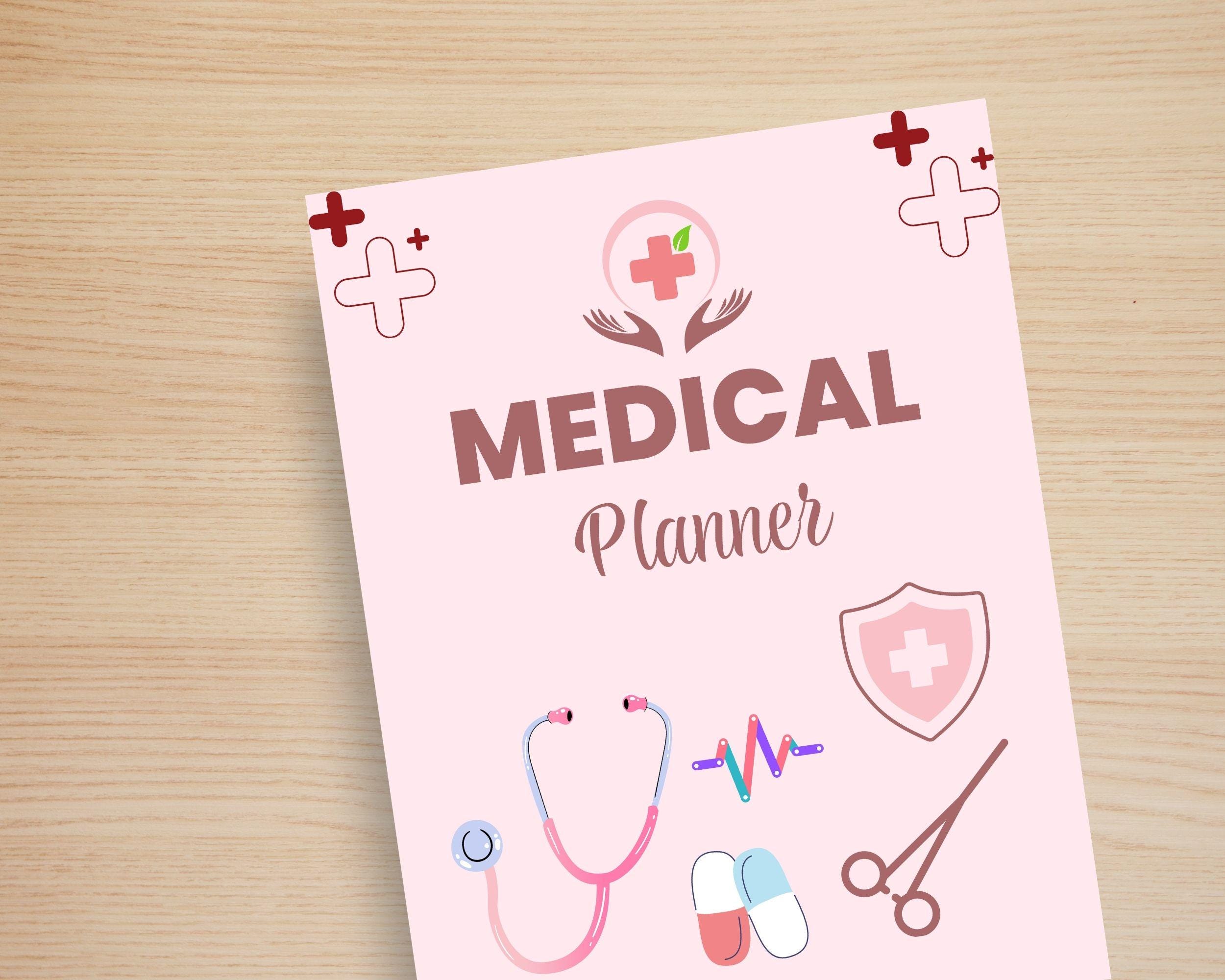 Nurse Planner 2024-2025 Printable Nurse Planner Health Planner Digital ...