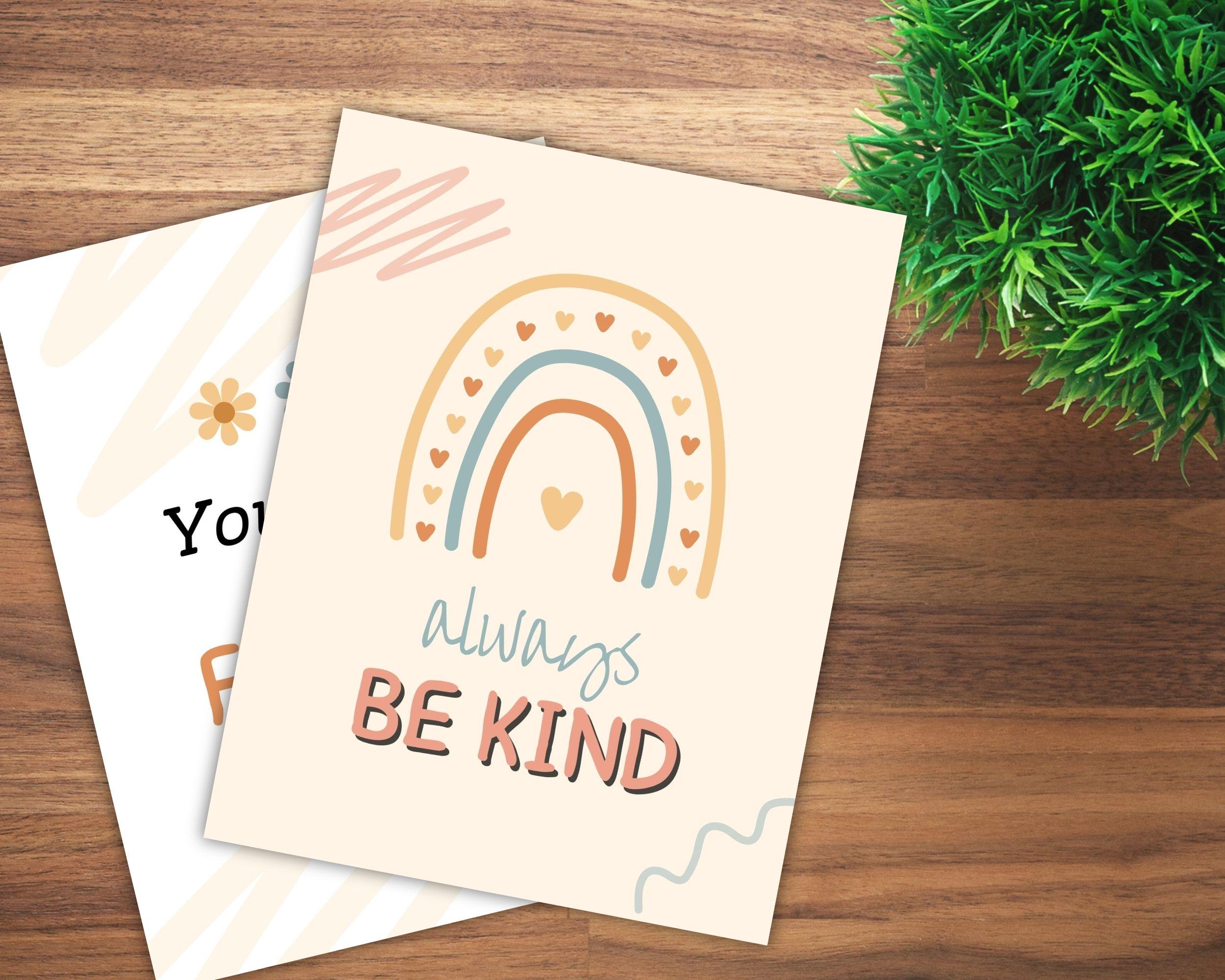 Boho Elementary Classroom Posters Positive Affirmation Classroom Poster ...