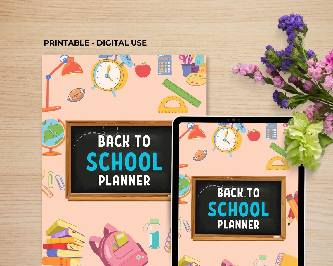 Teacher Planner Instant Download for 2024-2025 Teacher Planner Digital ...