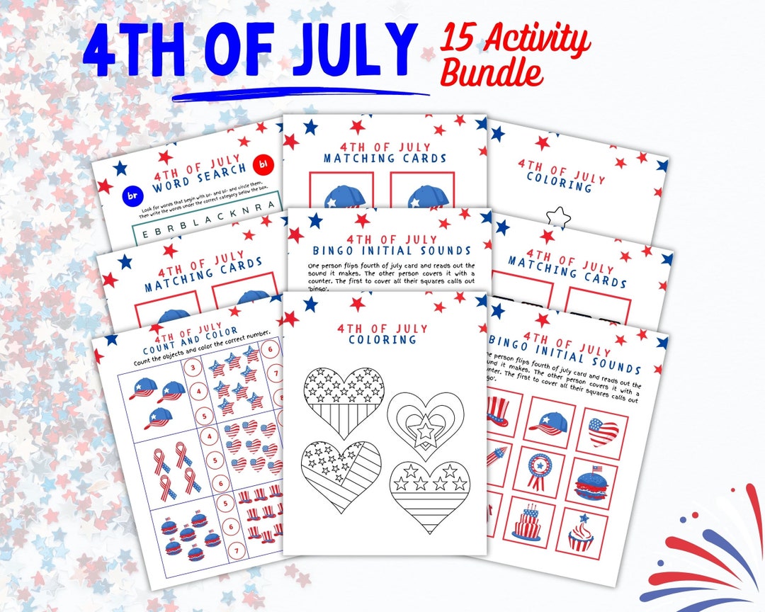 4th of July Kids Activities for 4th of July Party Activities Kids ...