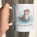 Otter Sweatshirt Funny Otter Sweatshirt Beige Otter Hoodie Otter Lover ...
