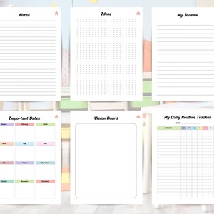 Teacher Planner Instant Download for 2024-2025 Teacher Planner Digital ...