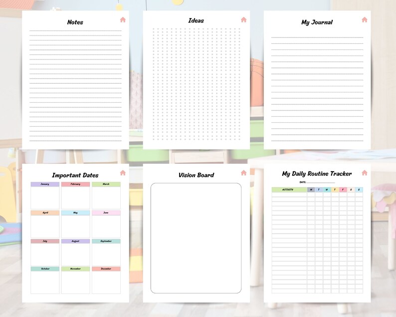 Teacher Planner Instant Download for 2024-2025 Teacher Planner Digital ...