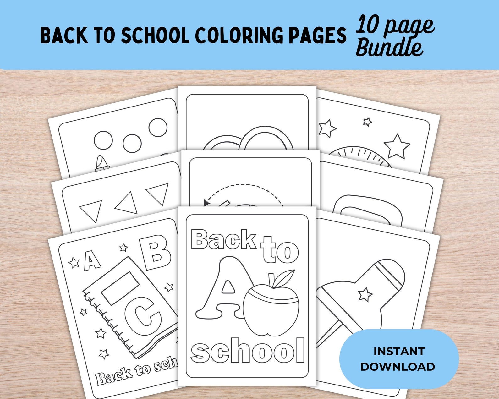 Back to School Coloring Pages First Day of School Coloring Pages Back ...