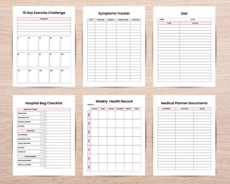 Nurse Planner 2024-2025 Printable Nurse Planner Health Planner Digital ...