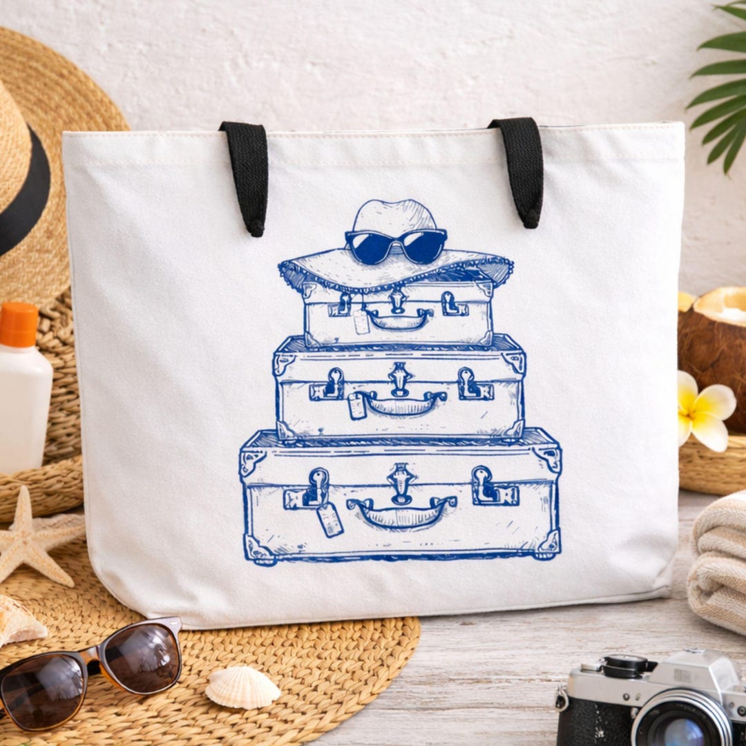Honeymoon Tote Bag: French Bistro Design, European Summer Bride - Etsy