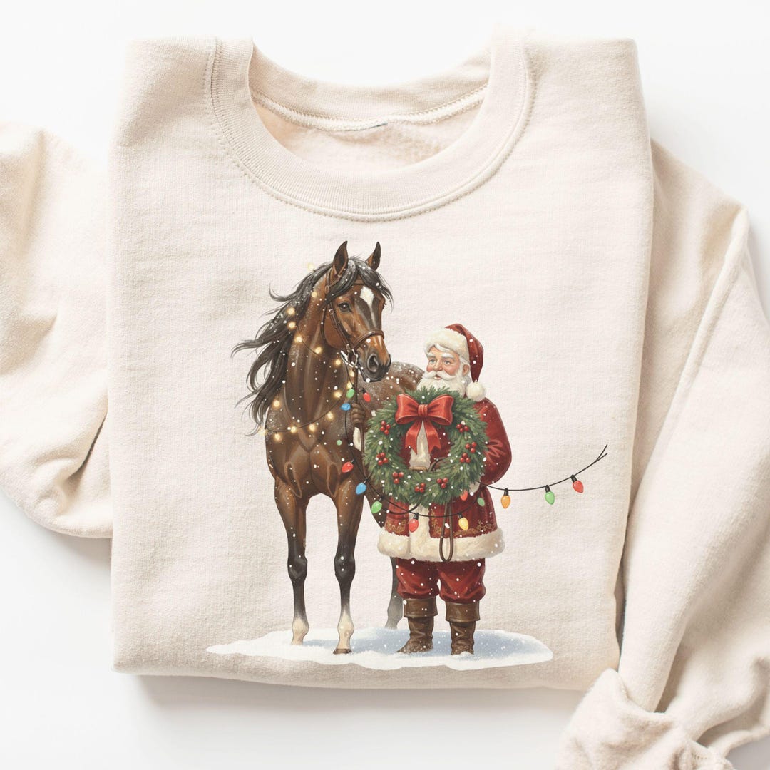 Horse Themed Gift American Quarter Horse Present Equestrian Sweatshirt ...
