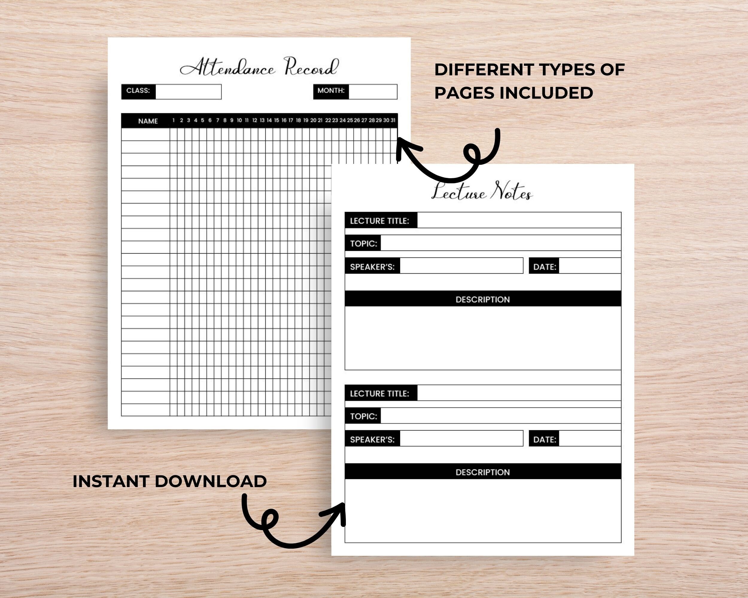 Teacher Planner 2024-2025 Digital Teacher Planner Printable Planner ...