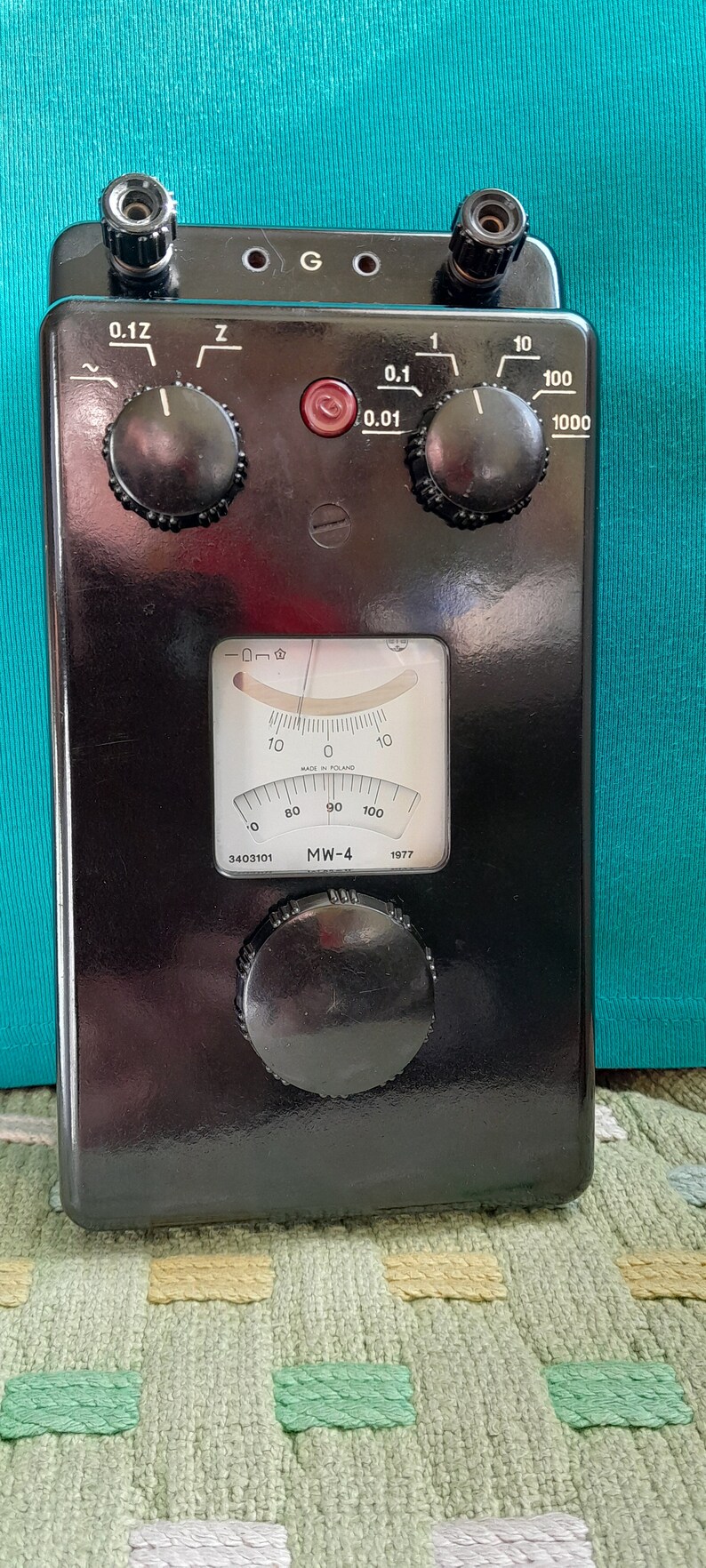 Old Device for Measuring Electrical Resistance - Wheatstone Bridge MW-4 ...