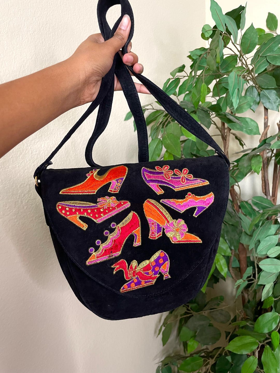 Vintage J Renee High Heel Handbag - Etsy