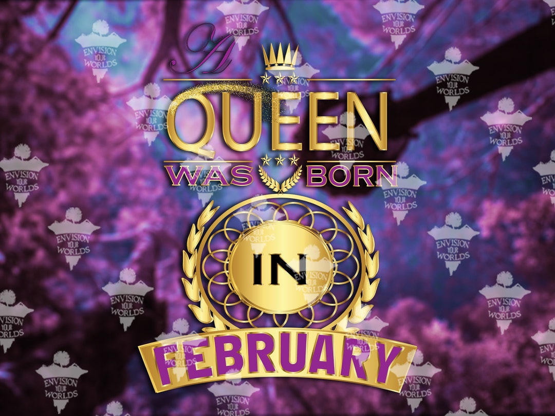 February Queen, Aquarius Design PNG, SVG, Ai, EPS Files - Etsy