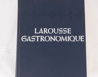 Vintage Larousse Gastronomique by Prosper Montagne First American ...