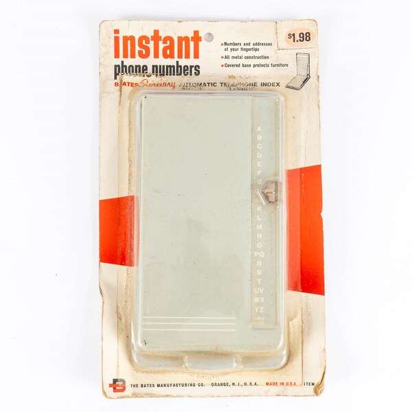 Telephone Index - Etsy