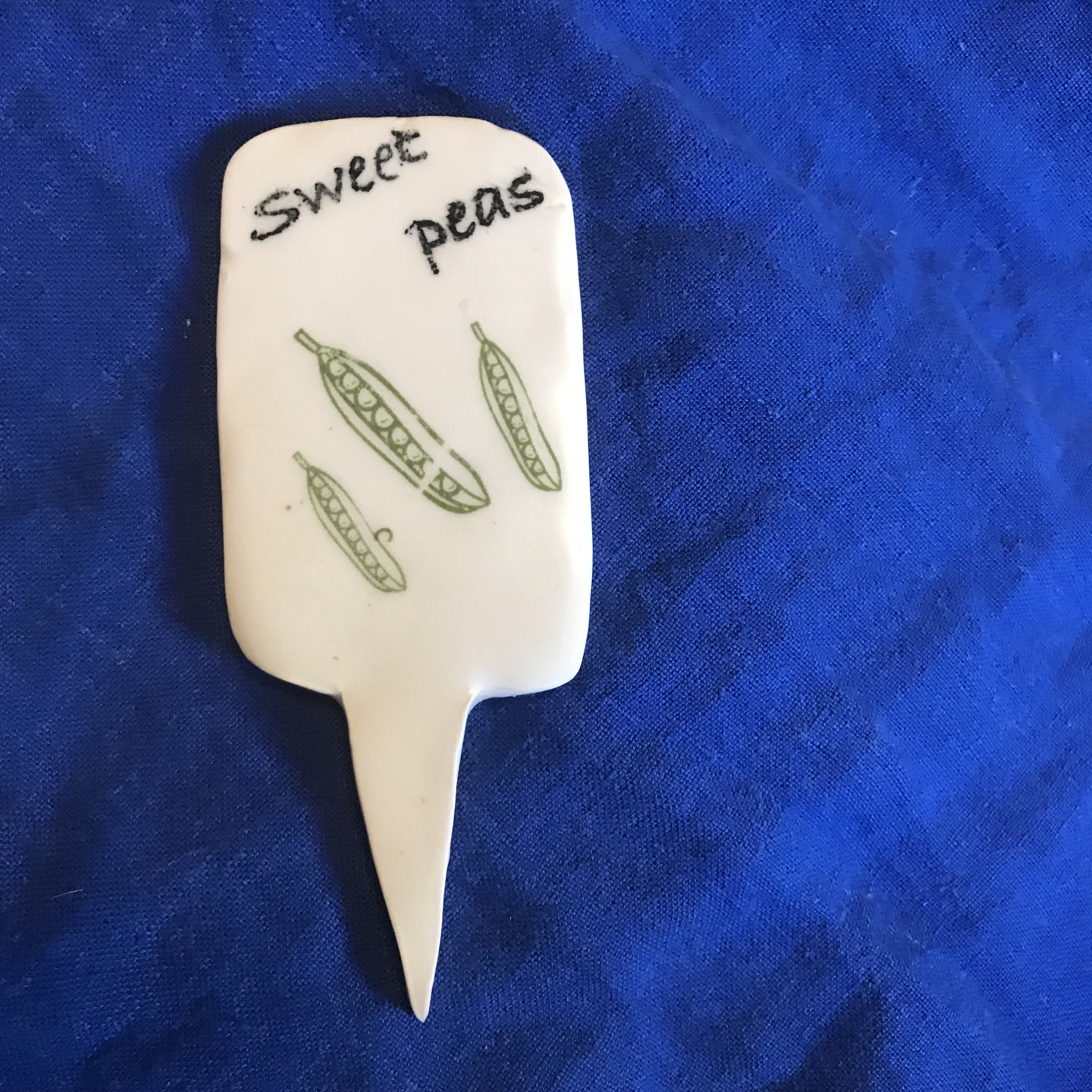 Ceramic Garden Markers - Veggies - Etsy