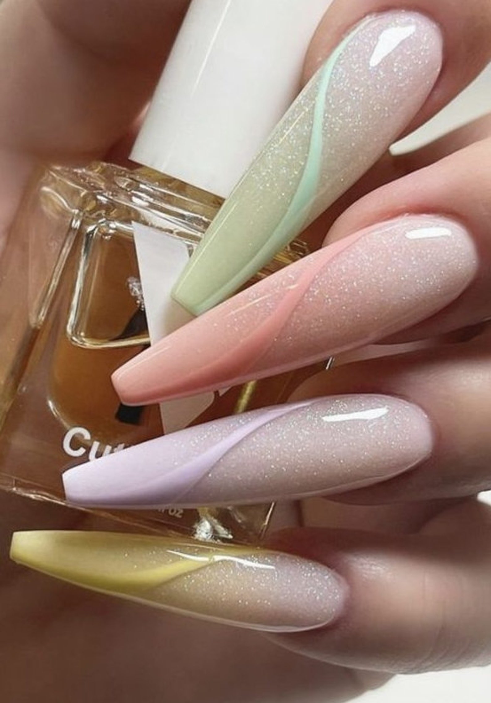 Hand Painted Nails Handmade Nails Designer Nails Art Press - Etsy