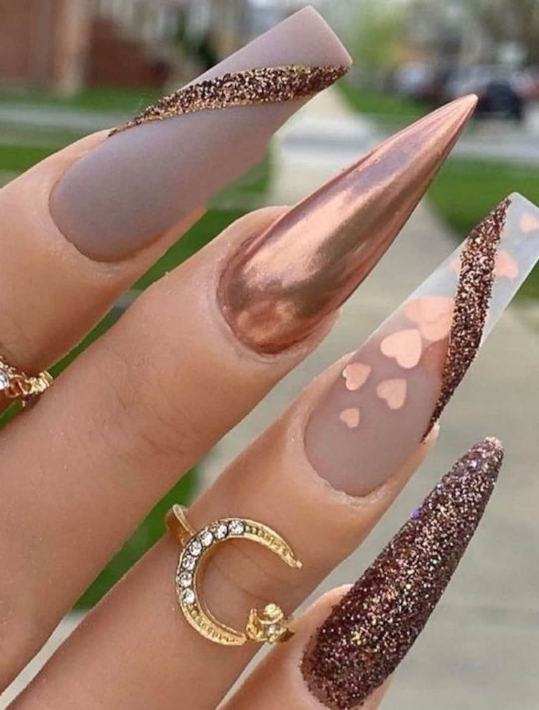 Hand Painted Nails Handmade Nails Designer Nails Art Press Etsy Canada hand-painted-nails-handmade-nails-designer-nails-art-press-etsy-canada
