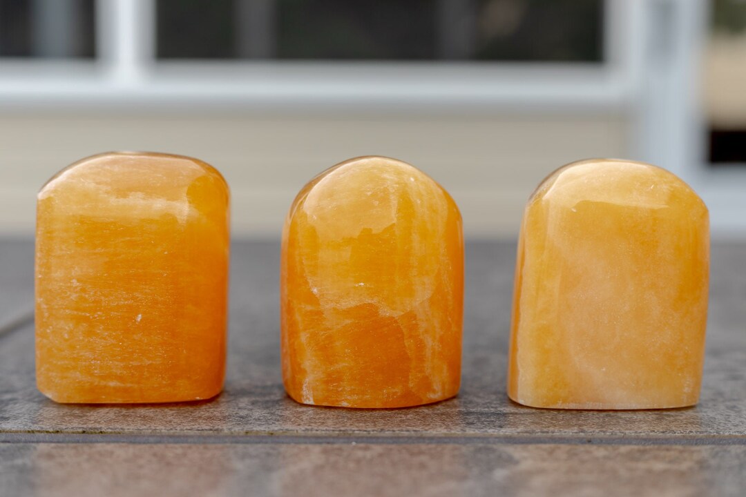 Orange Calcite Free Forms Grade A YOU CHOOSE - Etsy