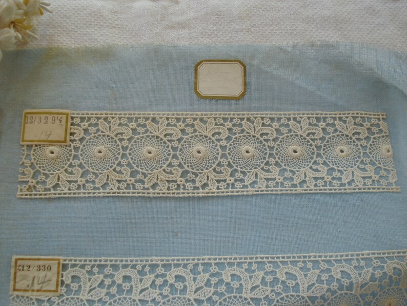 Rare Antique Germany 1920s Salesman Sample Floral Art Deco Circles ...
