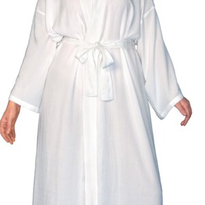 Hydrangea • Long Rayon Robe - Etsy