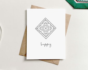 Hmong Birthday Card - Etsy