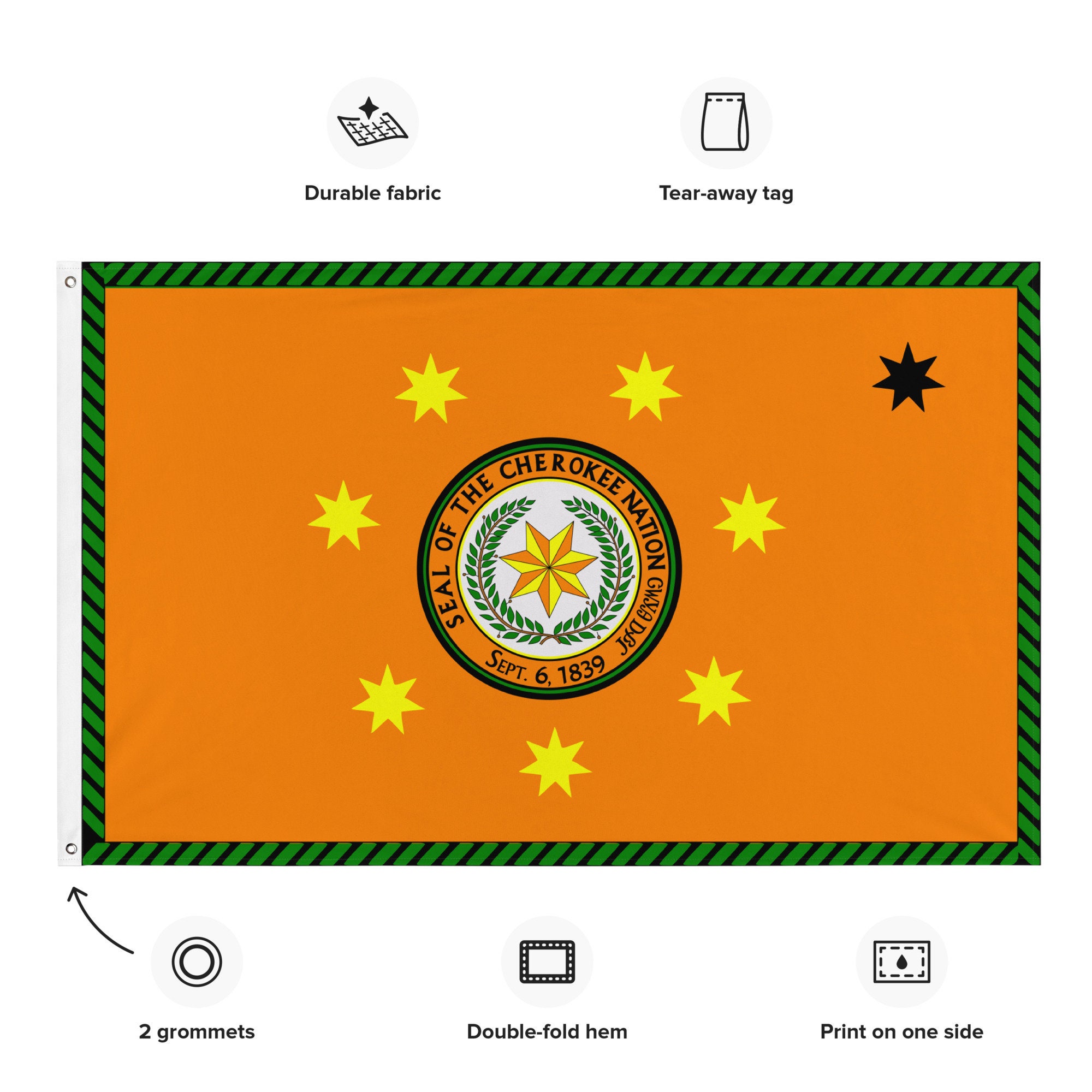 Native American Nation Flag Viejas Band Of Kumeyaay Indians Native