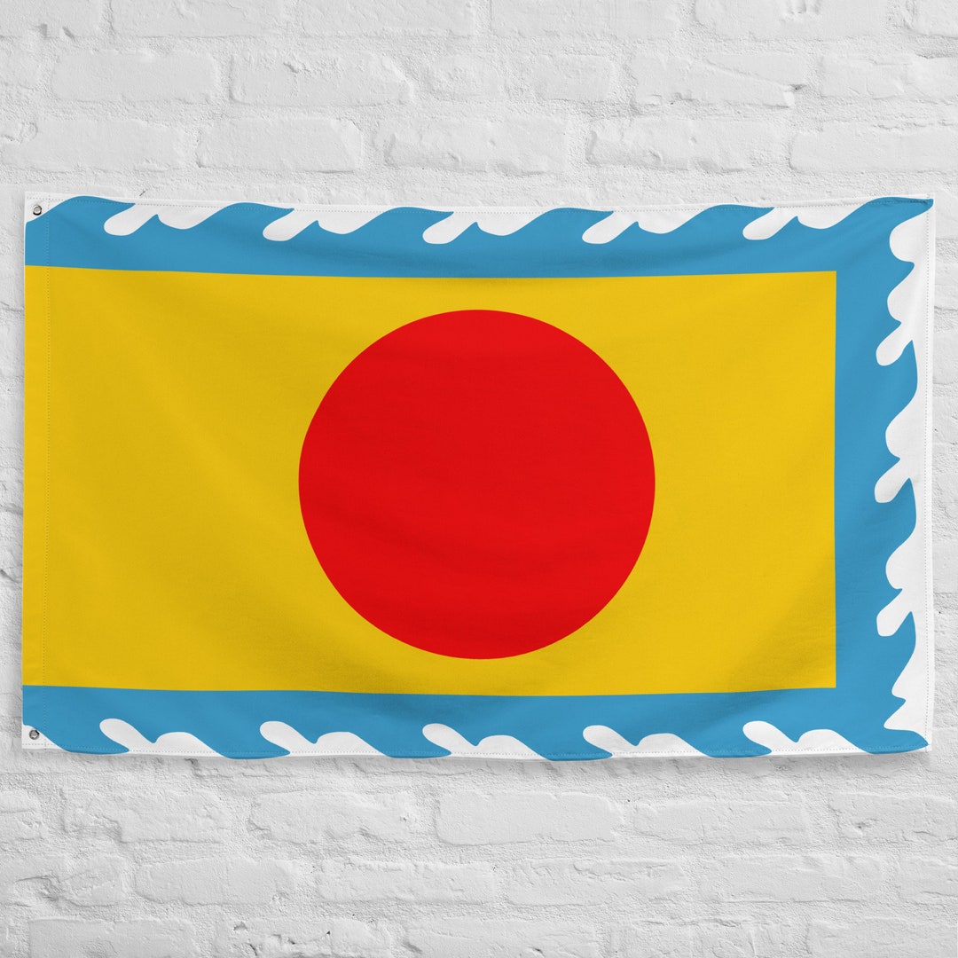 Historical Viet Nam Nguyen Dynasty Flag Banner Made of Polyester ...
